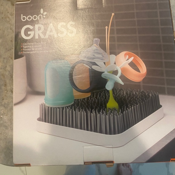 Boon | Kitchen | New In Box Boon Grass Countertop Drying Rack Gray ...